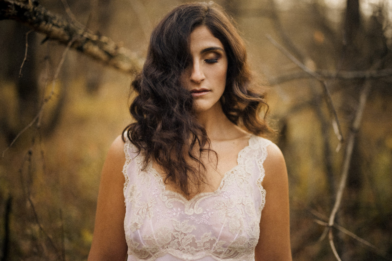 Jiordana | Outdoor Fall Boudoir Session in Niagara | Afterglow