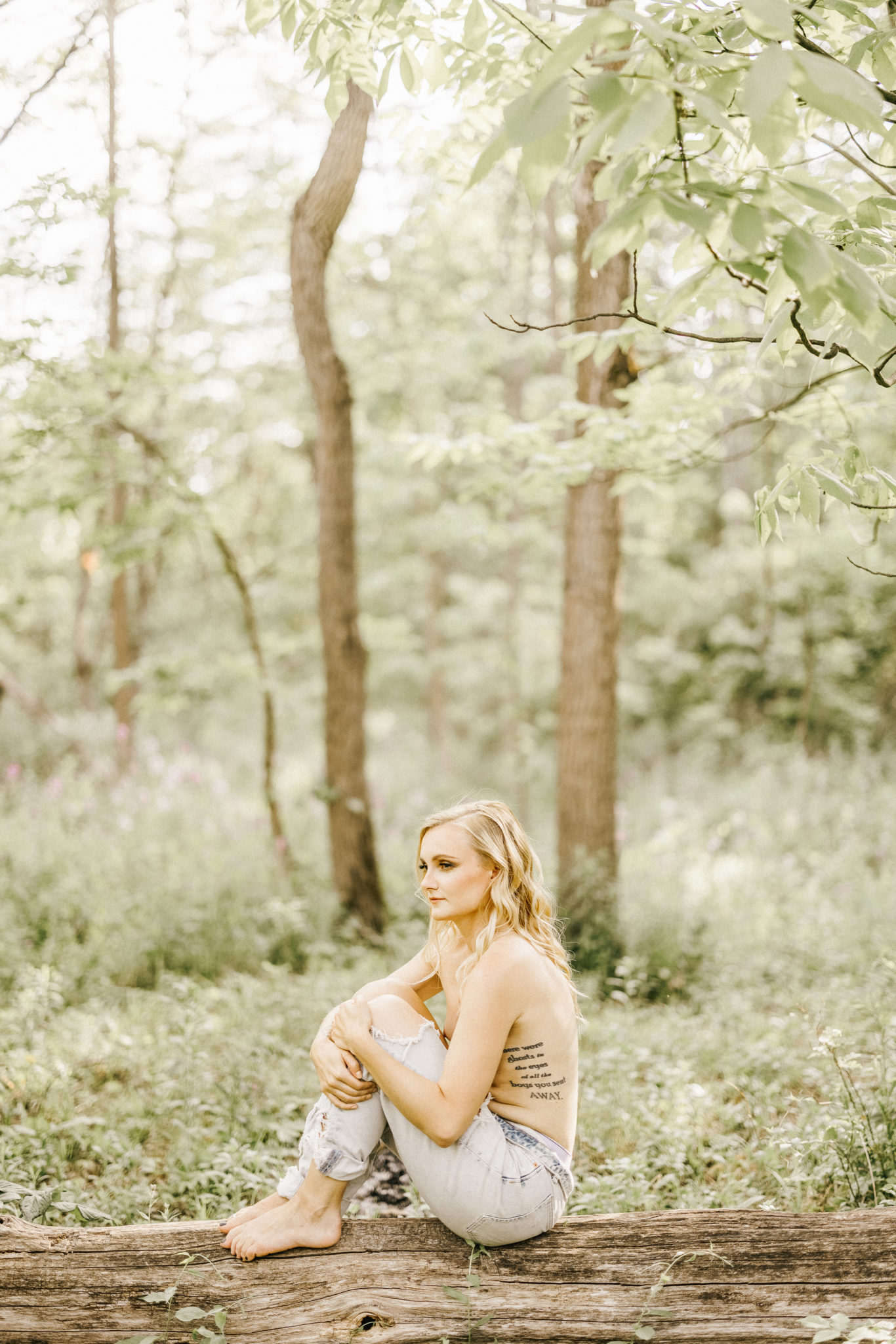 M | Outdoor Bridal Boudoir Session in Niagara | Afterglow