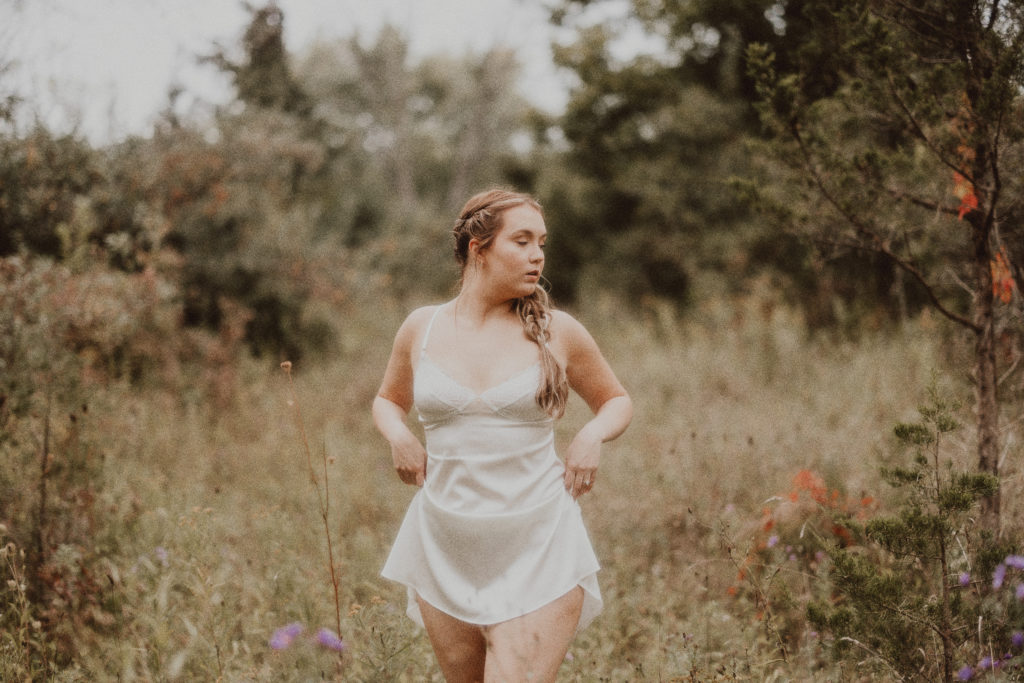 E + F | Couple's Boudoir in the Autumn Forest | Afterglow