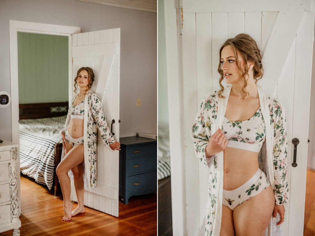 S | Cottage Core Boudoir Session in Niagara | Afterglow